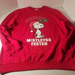 Peanuts | Shirts | Peanuts Snoopy Official Mistletoe Tester Mens New ...
